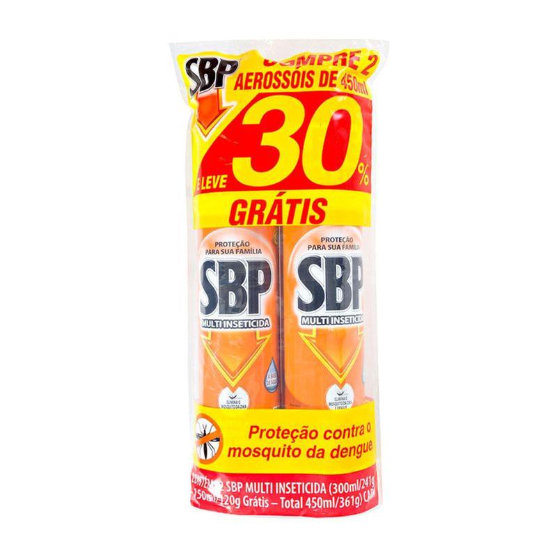 Multi-Inseticida SBP Pack com 2 Unidades 450ml Cada - Inseticidas ...