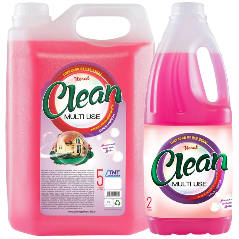 Multi Uso Clean Floral 2 LT - TNT - Limpador Multiuso - Magazine Luiza