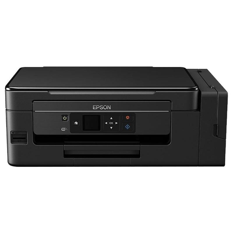 Multifuncional Epson L495 Tanque de Tinta Colorida, USB, Wi-Fi, Bivolt ...