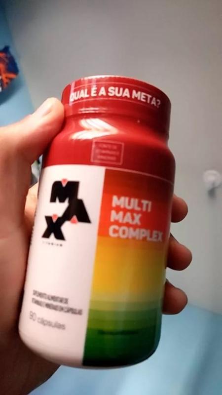 Multimax Complex 90 Capsulas Max Titanium Vitamin B12 Original ...