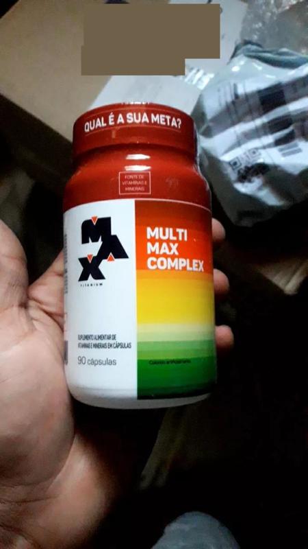 Multimax Complex 90 Cápsulas Max Titanium Vitamin K Original ...