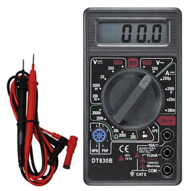 Multimetro Digital Dt 830-B Preto - MXT - Multímetro - Magazine Luiza