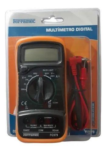 Multimetro digital fc979 ferramec - Multímetro - Magazine Luiza