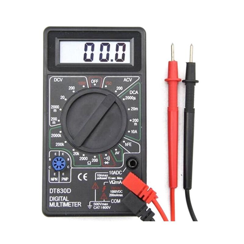 Multimetro Digital Preto Com Buzzer Elétrico - MXT - Multímetro ...