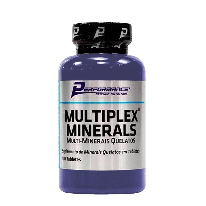 Multiplex Minerals Chelated 100 Tabs Performance Nutrition ...