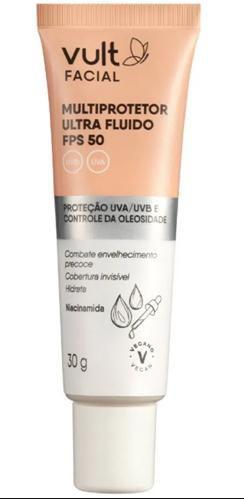 Multiprotetor Solar Facial 30g Vult Care FPS 50 - Protetor Solar Facial ...