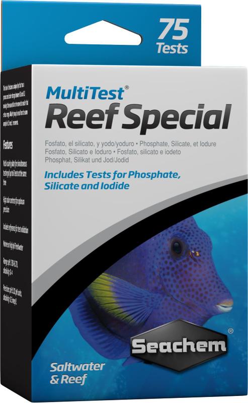Multitest: reef special 75 testes - seachem - Peixes - Magazine Luiza