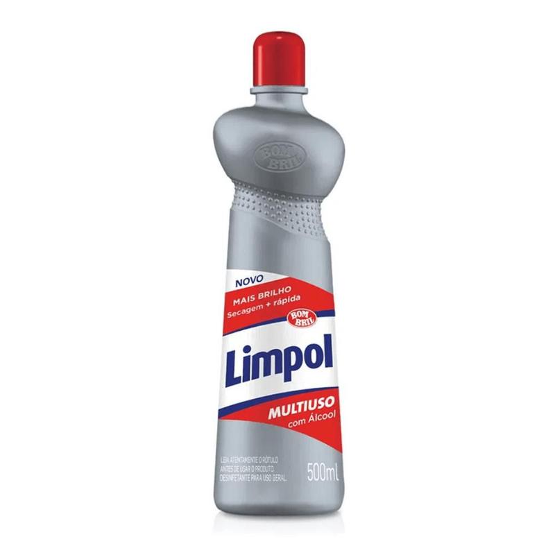 Multiuso com Álcool Limpol 500ml - Limpador Multiuso - Magazine Luiza