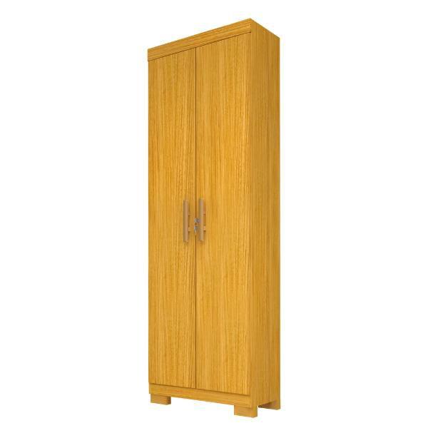 Multiuso Íris 2 Portas 5 Prateleiras Nature ACP Móveis 100%MDF ...