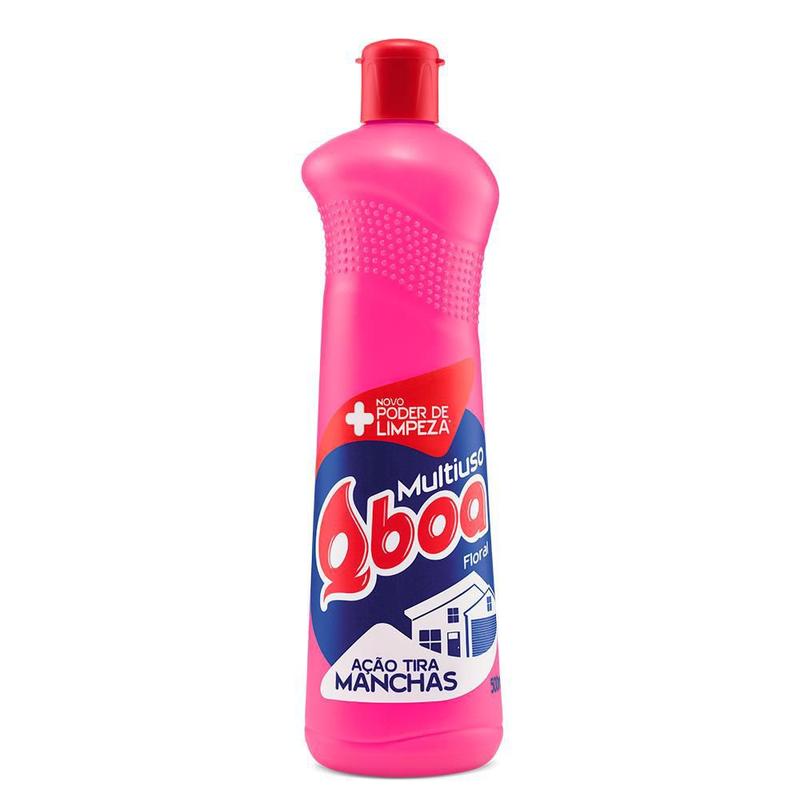 Multiuso Qboa Floral 500ml - Limpador Multiuso - Magazine Luiza