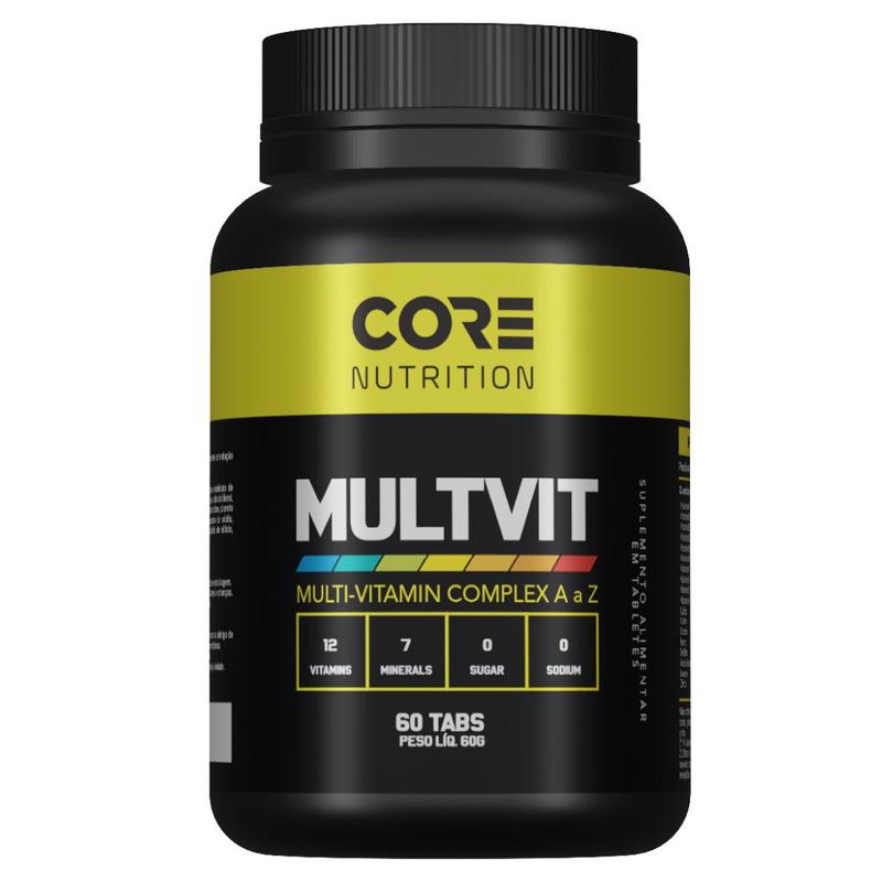 Multivitamínico 60 Tabs - Core Nutrition - Multivitamínico ...