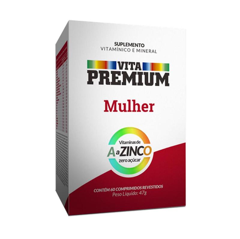 Multivitaminico A a Z Mulher Vita Premium com 60 Comprimidos - Multivitamínico / Polivitamínico ...