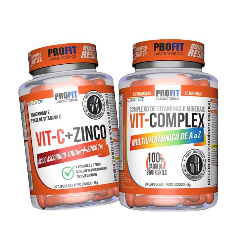 Multivitamínico A-z Multi Complex + Vitamina C 1000mg Profit ...