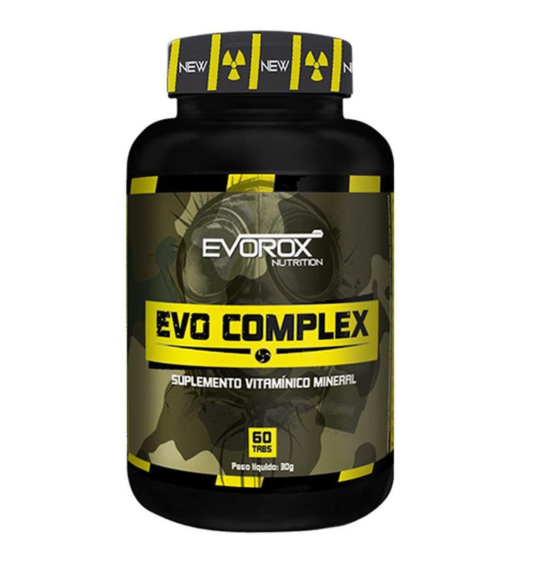 Multivitamínico Evo Complex 60Caps - Evorox Nutrition - Fitoterápicos e ...