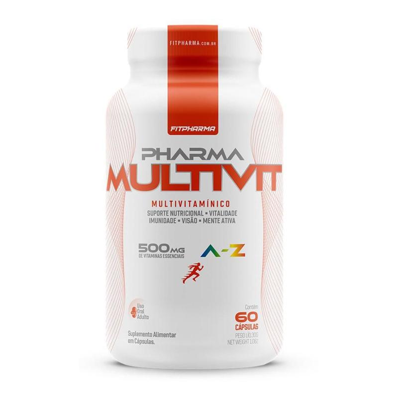 Multivitamínico Pharma Multivit Fitpharma - 60 Cápsulas ...