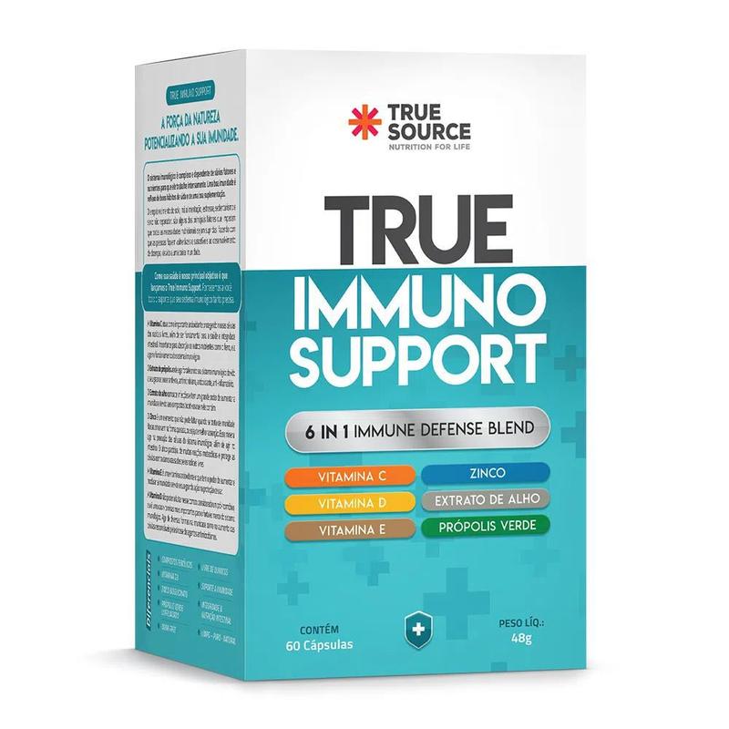 Multivitaminico True Immuno Support 60 Cápsulas - True Source ...