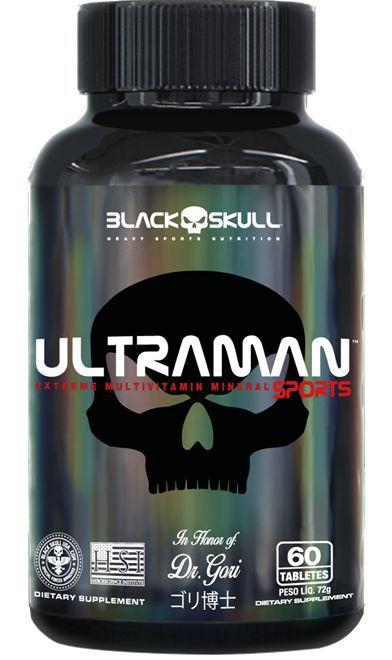 Multivitaminico Ultraman - 60 Tablets - Black Skull - Multivitamínico ...