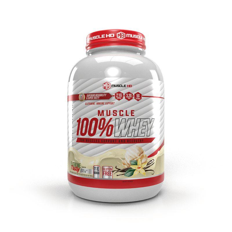 Muscle 100% Whey - 900g - MUSCLE HD - Whey Protein - Magazine Luiza