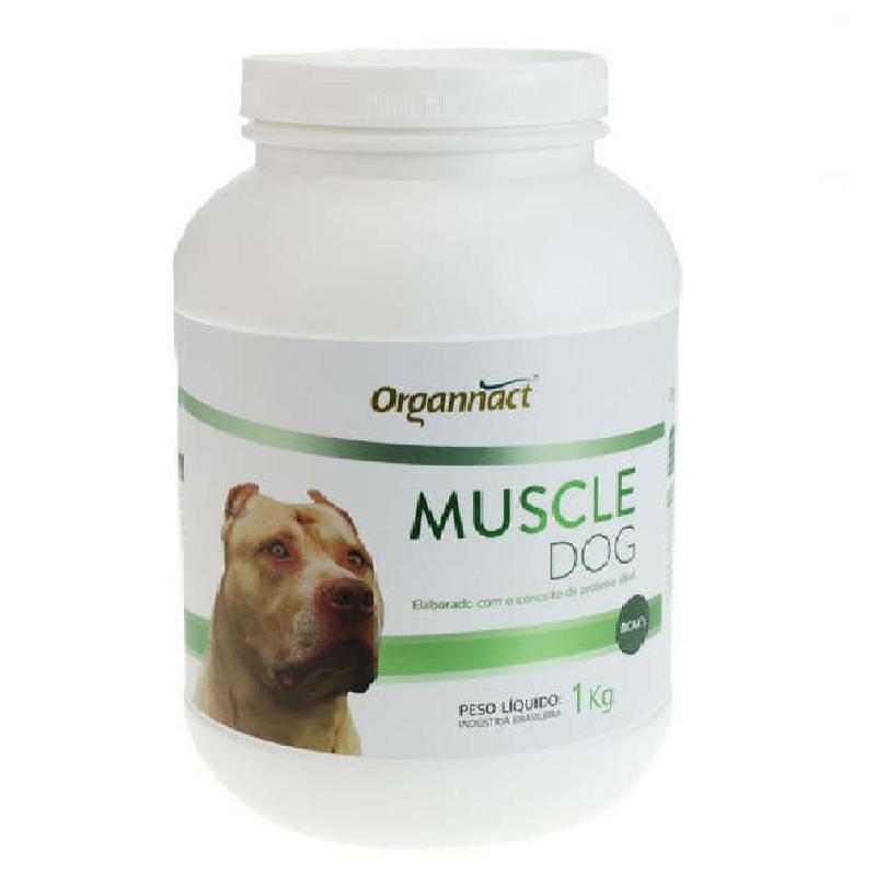 Muscle Dog 1 kg suplemento Cães - Organnact - Vitaminas e Suplementos ...