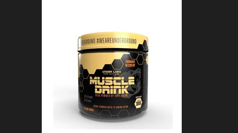 Muscle Drink 300g - Under Labz - BCAA - Magazine Luiza
