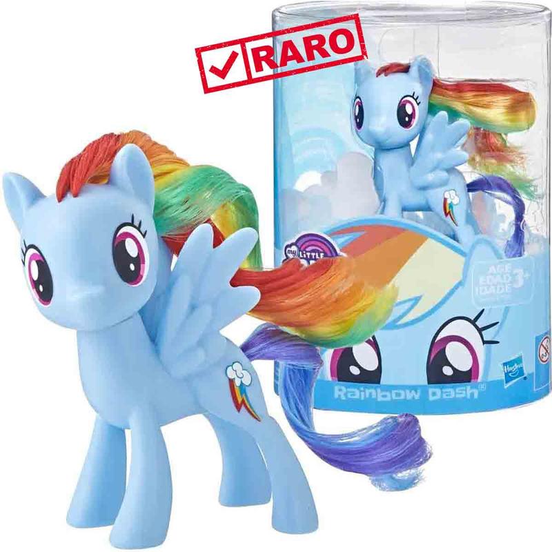 My Little Pony Boneco Rainbow Dash - Hasbro 7,5cm E5006 - Bonecos - Magazine Luiza