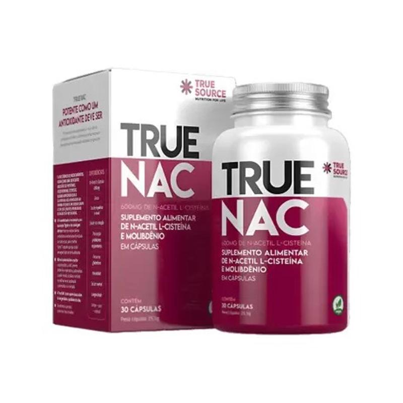 NAC True 600MG 30 CAPSULAS - True Source - Multivitamínico ...