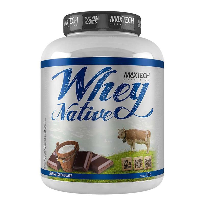 Native Whey 1800g - MAXTECH NUTRITION - Massa Muscular - Magazine Luiza