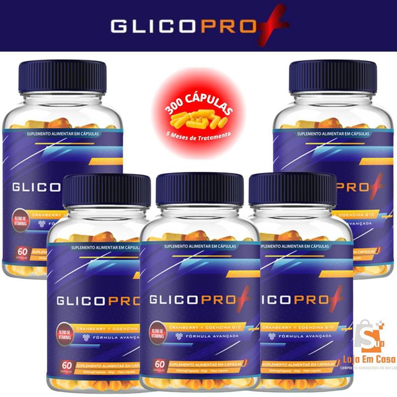 Natural Glico Pro+ Mais Suplemento Kit 5 Potes - Fitoterápicos ...