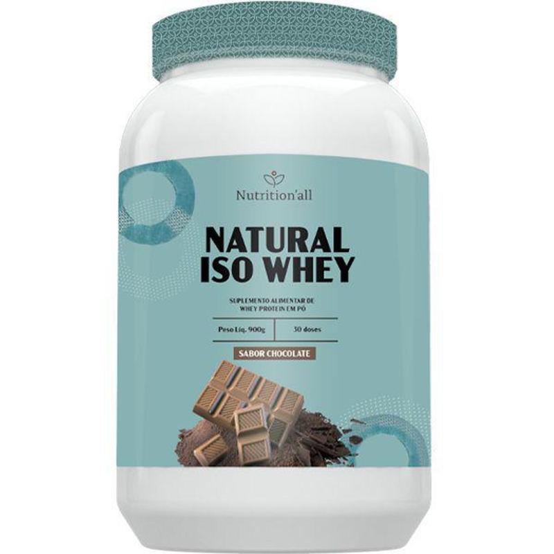 Natural iso whey - chocolate (900g) - Nutrition'all - Whey Protein ...