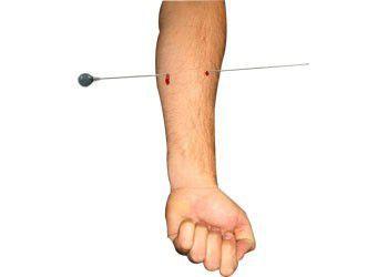 Needle Thru Arm - Agulha No Braço B+ - HATTAB - Dermapen e Acessórios ...