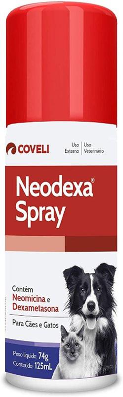Neodexa Spray 74g - Coveli - Farmácia Pet - Magazine Luiza