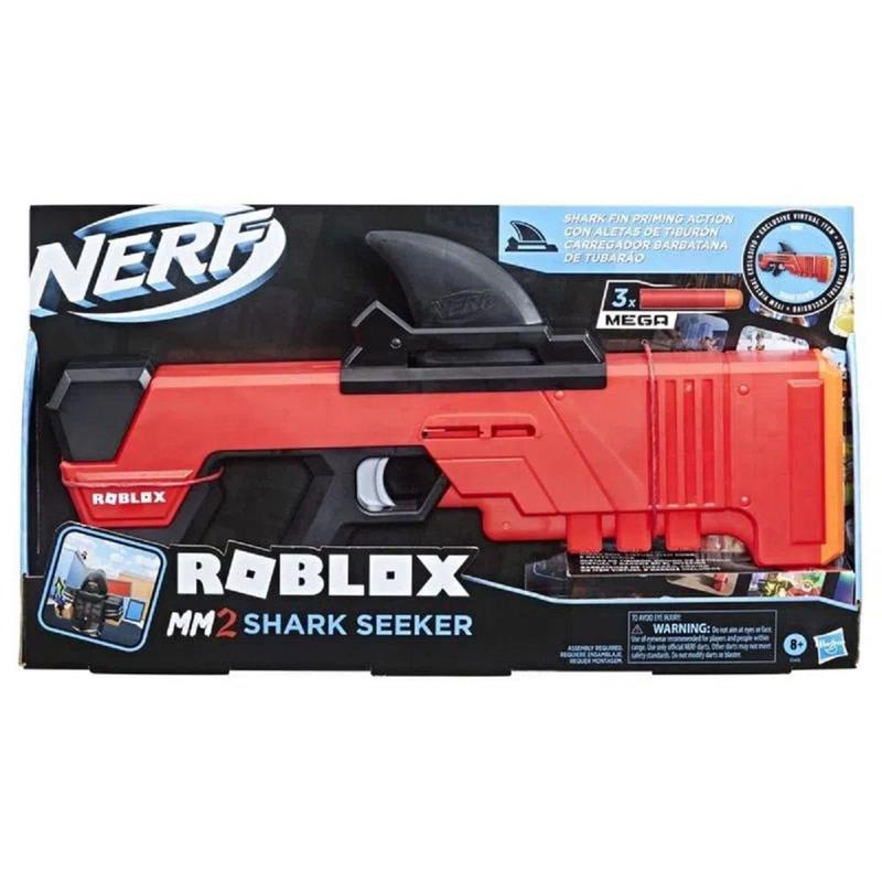 Nerf Lançador de Dardos Roblox Shark Seeker MM2 - Lançadores de Dardos ...
