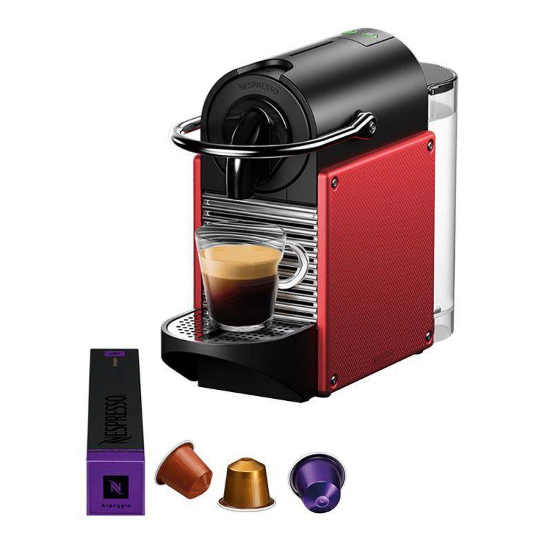 Nespresso Pixie Carmine Cafeteira - 110v D61 - Cafeteira Nespresso ...