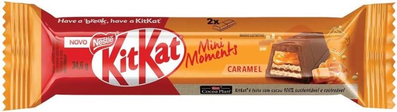 Nestlé kit Kat Mini Moments Caramel - Nestle - Ovo de Páscoa Kit Kat ...