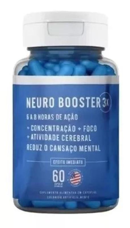 Neuro Booster 60 Cápsulas - Vitaminas A-Z - Magazine Luiza