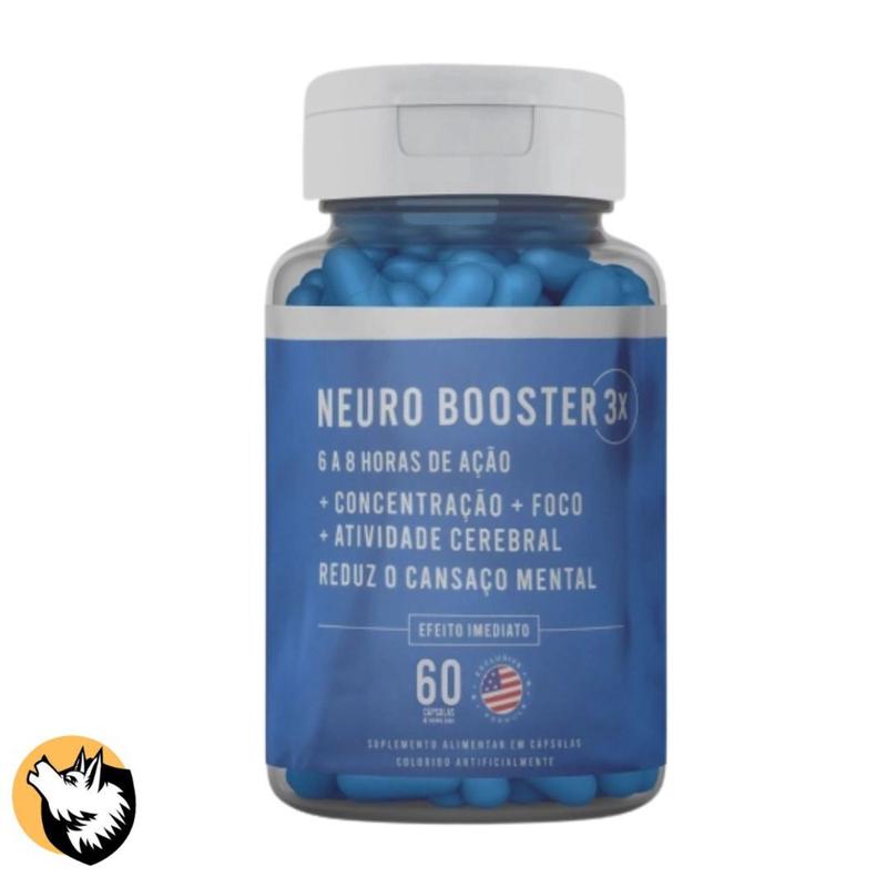 Neuro Booster 60un - Neuro Booster - Melhor Desempenho Mental - BCAA ...