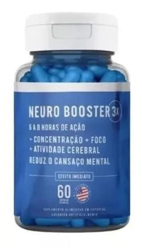 Neuro Booster Cápsula 60 - Inibidor de Apetite - Magazine Luiza