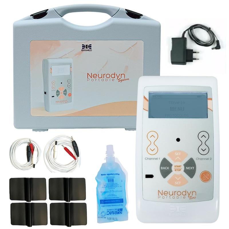 Neurodyn Portable TENS Eletroestimulação Ibramed - Eletroestimuladores ...