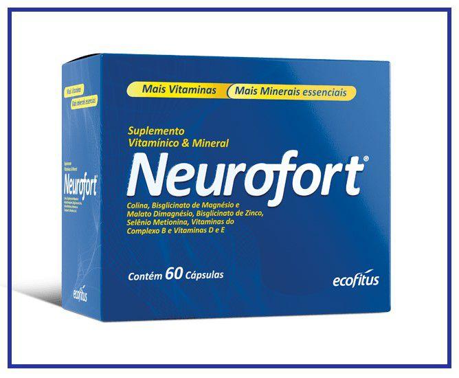 Neurofort Cognis Com 60 Cápsulas - Ecofitus - Multivitamínico ...