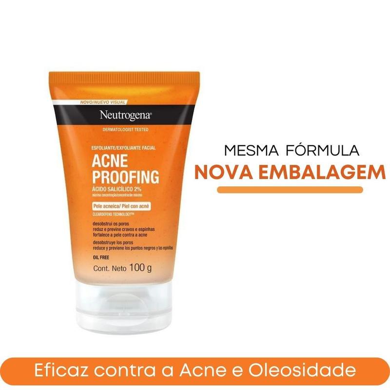 Neutrogena Esfoliante Facial Acne Proofing 100g - JOHNSON & JOHNSON ...