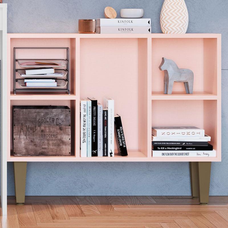Nicho de Decoração Multiuso Modular Infinity Blush Line 2136a - Móveis ...
