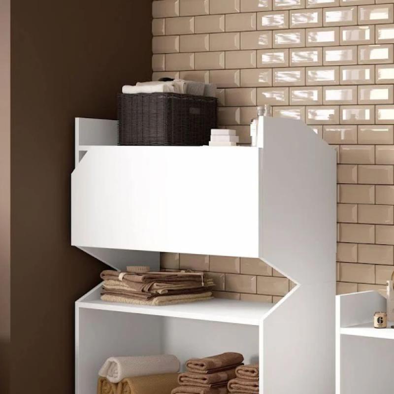 Nicho Modulado Branco Soul 1 Porta Be Mobiliário - BE MÓVEIS - Nicho ...