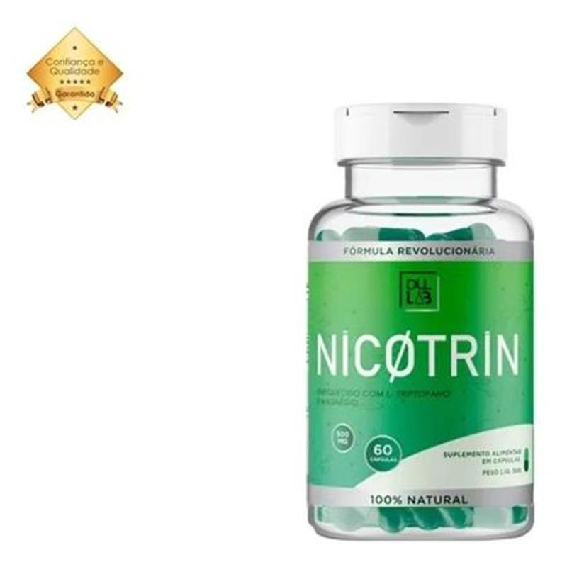 Nicotrin Pote 60 Cáps Original- Pare De Fumar - Fitoterápicos ...