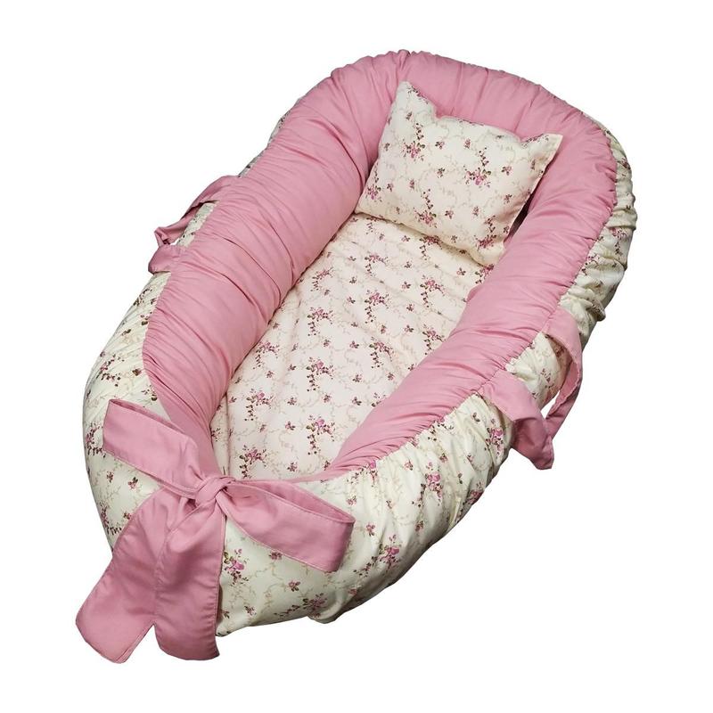 Ninho Redutor para Bebê Berço 100% Algodão - Mãe e Filho Enxovais ...