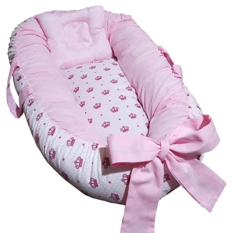 Ninho Redutor para Bebê Berço 100% Algodão - Mãe e Filho Enxovais ...
