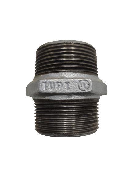 Niple Duplo Galvanizado 1.1/2" Tupy Bsp - Niple Hidráulico - Magazine Luiza