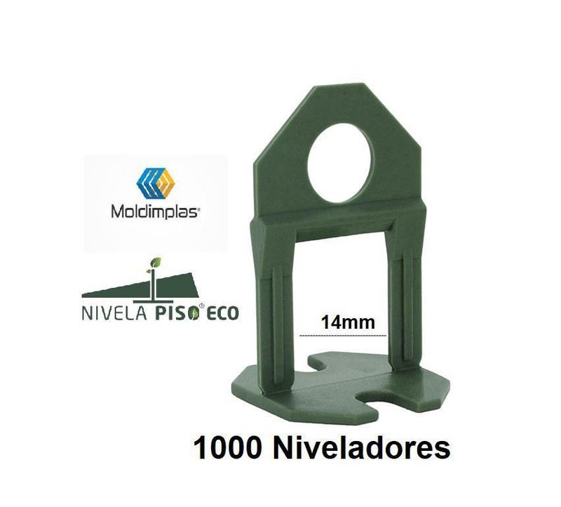 Nivela Piso, 1000 Clips Niveladores 1,0Mm Moldimplas Fit Eco ...