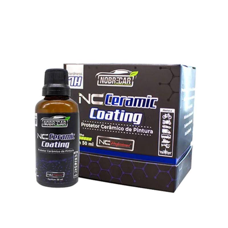 Nobrecar nc ceramic coating 7h - vitrificador de pintura 50ml - NOBRE CAR - Limpeza Automotiva ...
