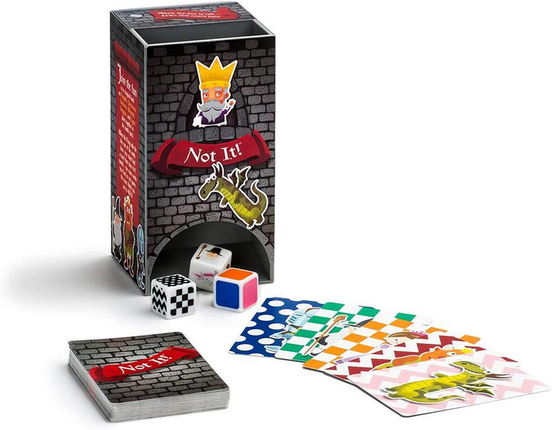 Not It! Castle Land Edition - Dice Tower, Fast Paced Family Game - The Good Game Company ...