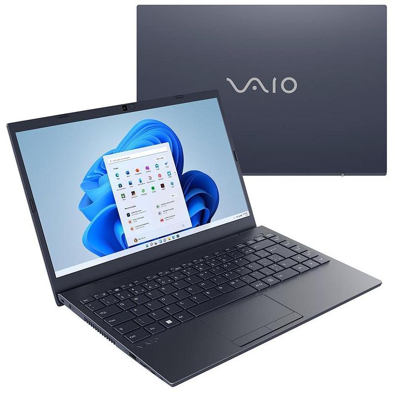 Notebook Vaio FE14 14 Polegadas FHD I5-1235U 8GB SSD 256GB Windows 11 Home Cinza Escuro ...